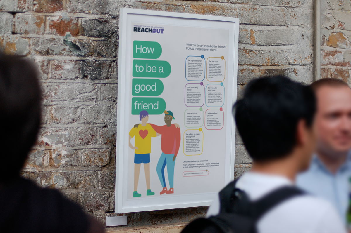 Poster PDF: How to be a good friend – ReachOut Australia